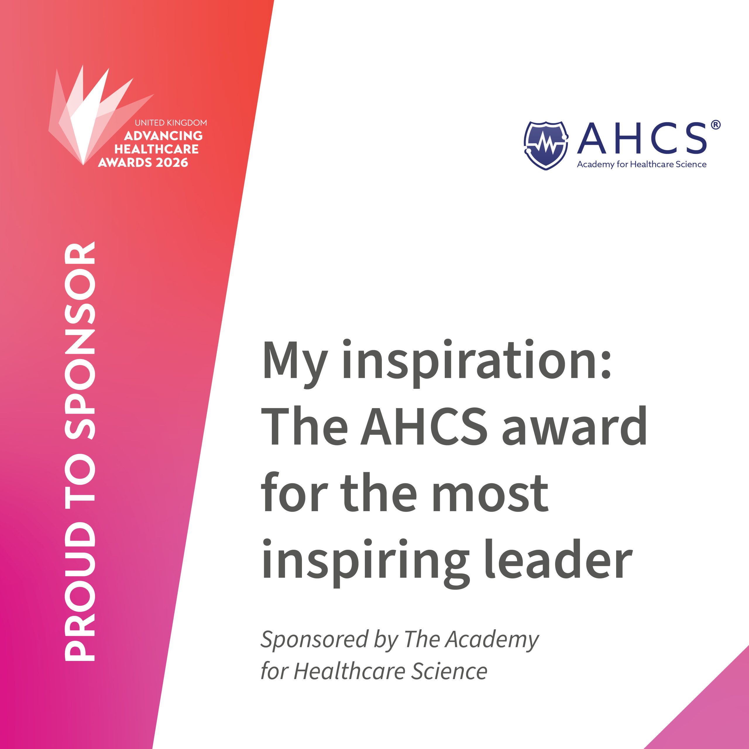 Advancing Healthcare Awards 2026 - Shortlist Announced - The Academy ...